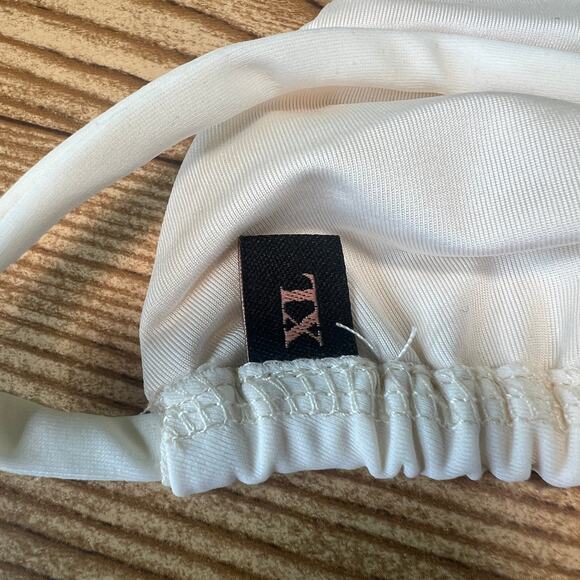 Marsthelabel | Swim | Nwt The Mars Detail String Bikini Cream Uk4 Us14 ...